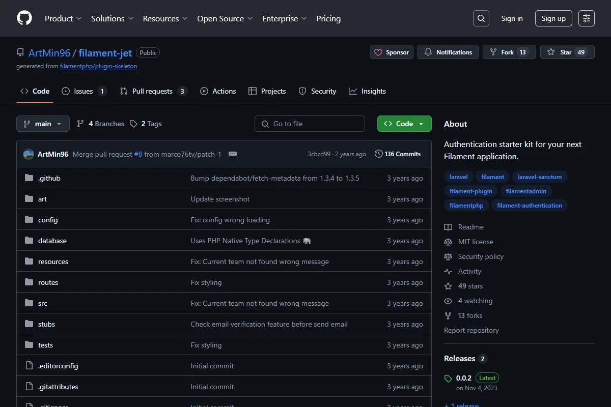 Filament Jet: Filament Jet: The complete authentication starter kit for ...